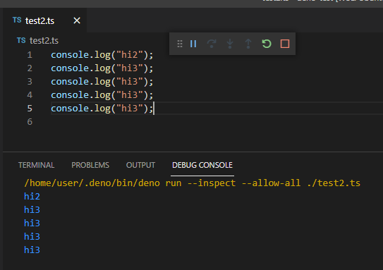 Run file just hangs with no output · Issue #562 · denoland/vscode_deno · GitHub