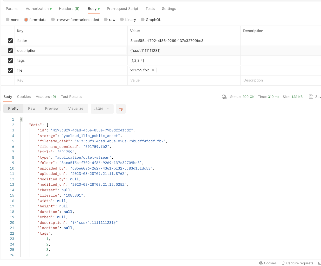 Broken uploading image with some additional file fields · Issue #17970 · directus/directus · GitHub