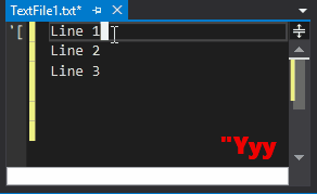 Append yanked line does not append to unnamed register · Issue #2480 · VsVim/VsVim · GitHub
