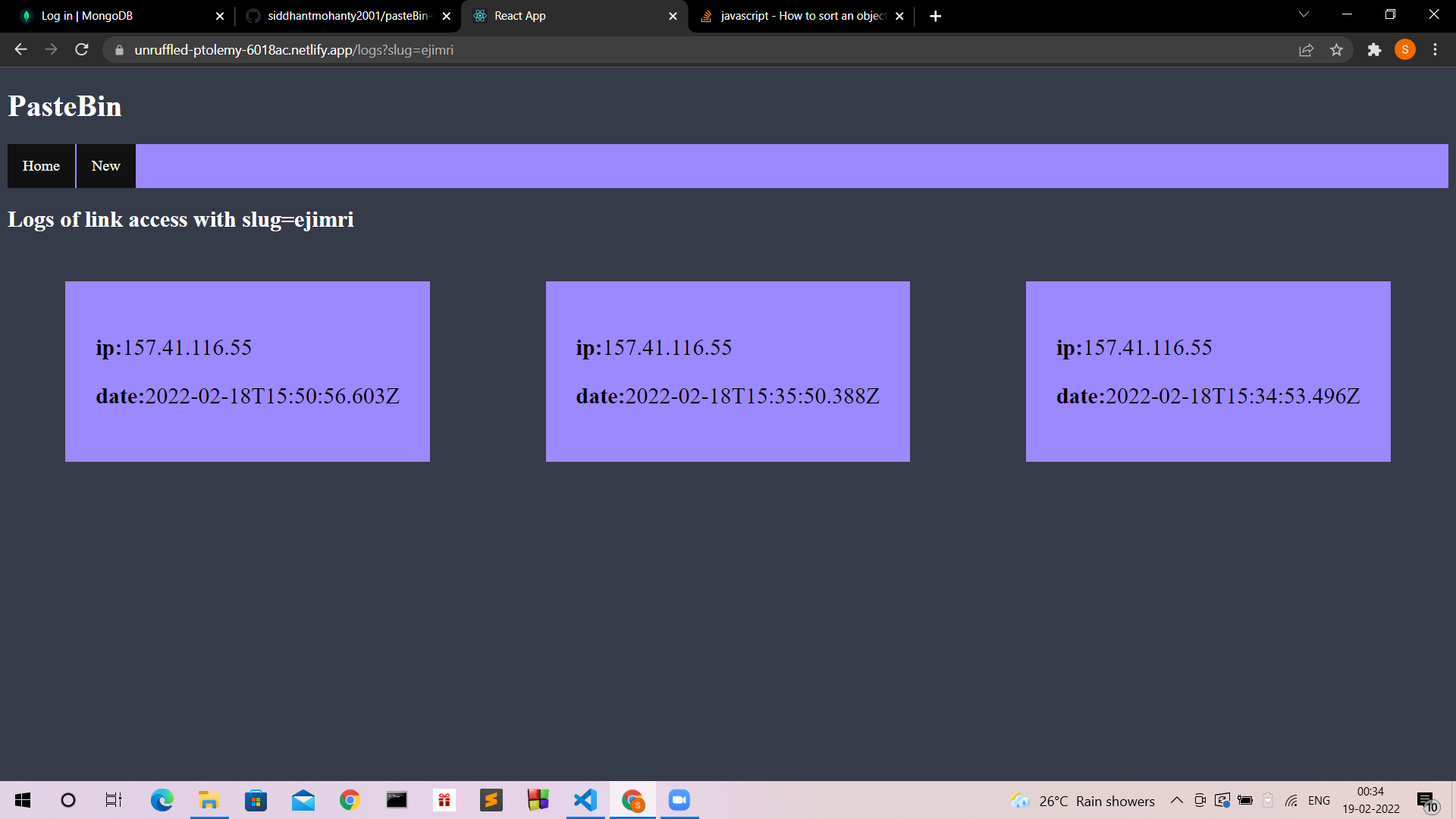 GitHub - siddhantmohanty2001/pasteBin-frontend