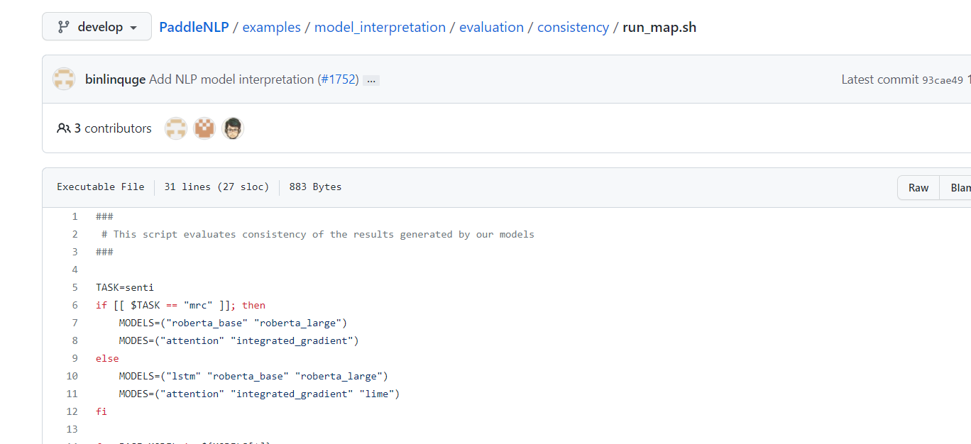 运行模型可解释性评估脚本时发现没有golden目录，缺少golden证据文件 · Issue #1898 · PaddlePaddle/PaddleNLP · GitHub