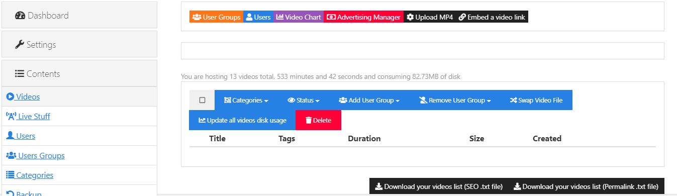 Where's my video list? · Issue #3443 · WWBN/AVideo · GitHub
