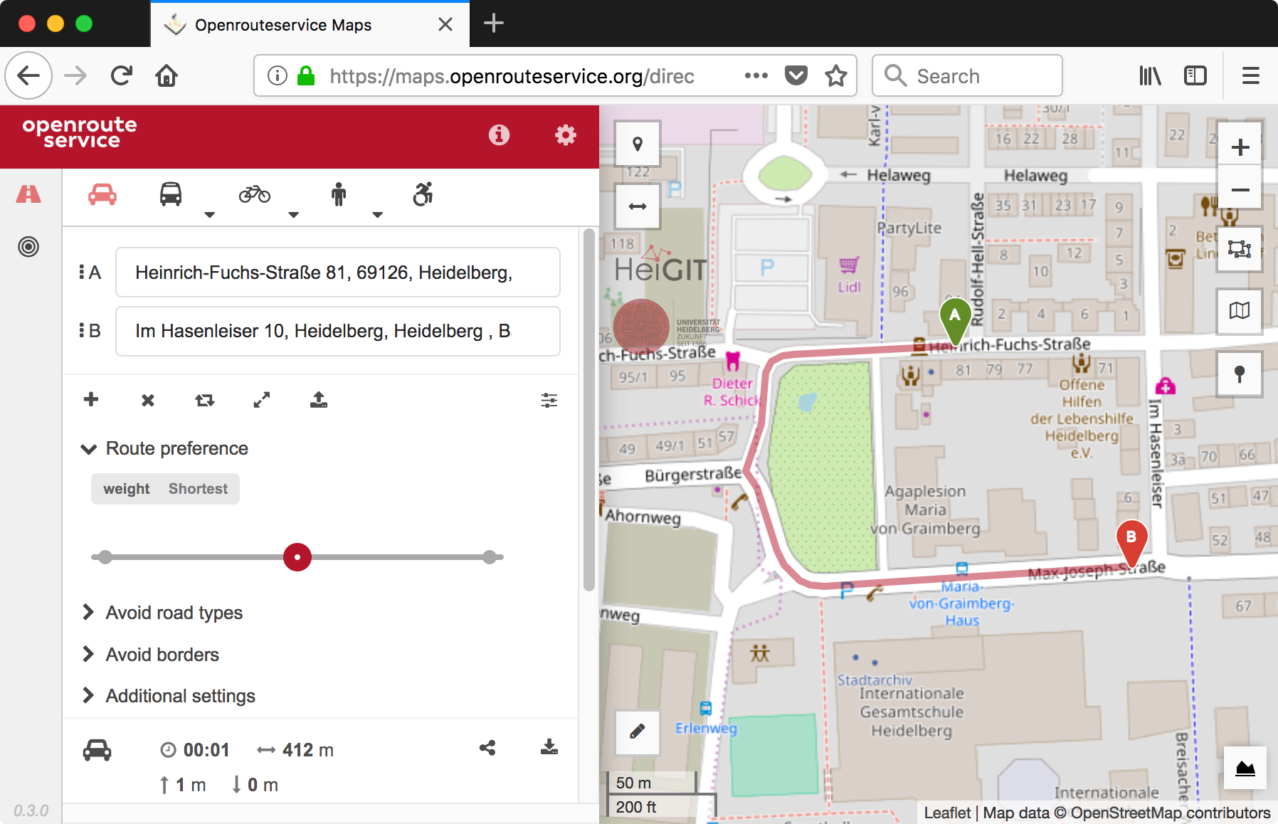 "shortest" route is actually longer than the "fastest" one · Issue #239 ...