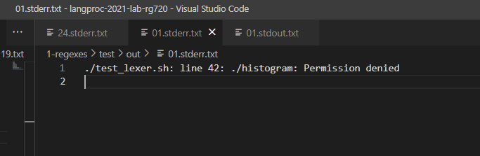 Permission denied error · Issue #11 · LangProc/langproc-2021-lab · GitHub