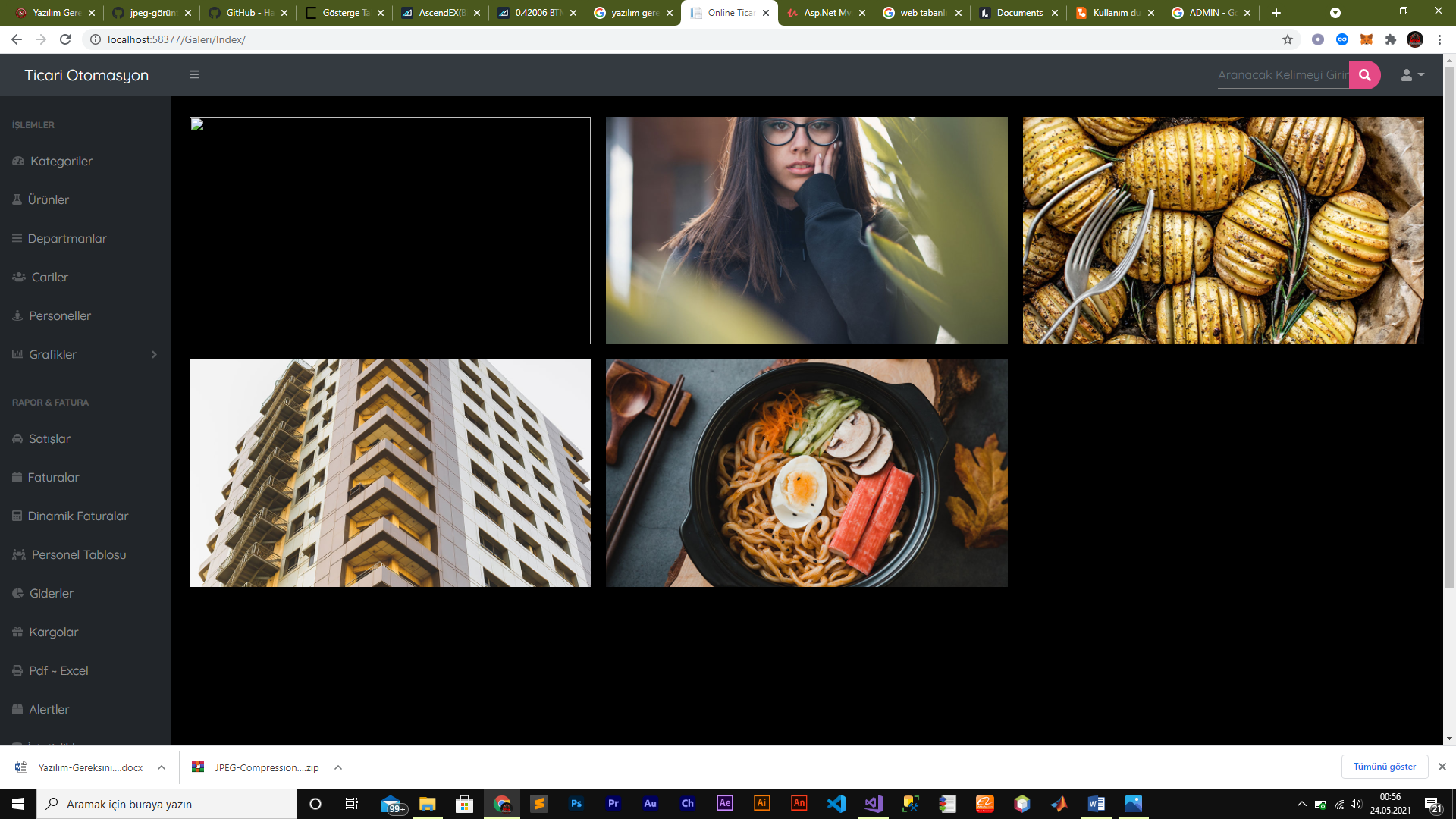 GitHub - omerkonca/OnlineTicariOtomasyon: Mvc5 ile sıfırdan dinamik bir web projesi, Mvc5 ile ...