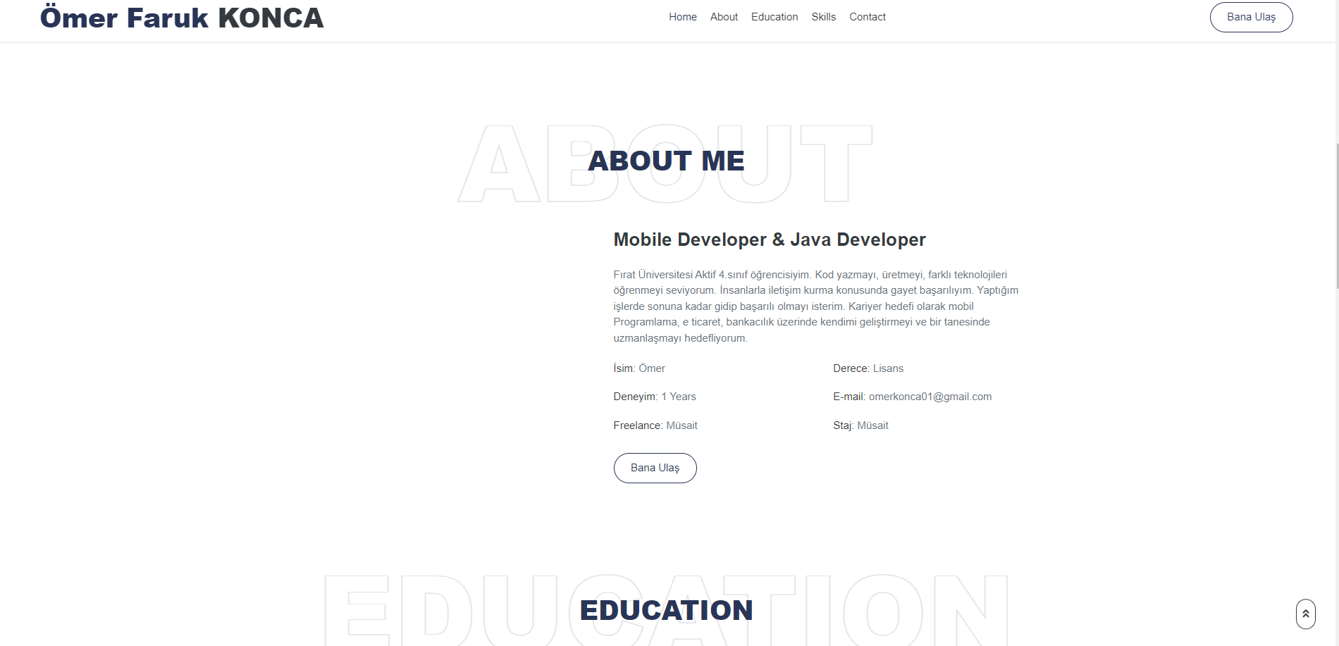 GitHub - omerkonca/omerkonca.github.io: KİŞİSEL WEBSİTEM