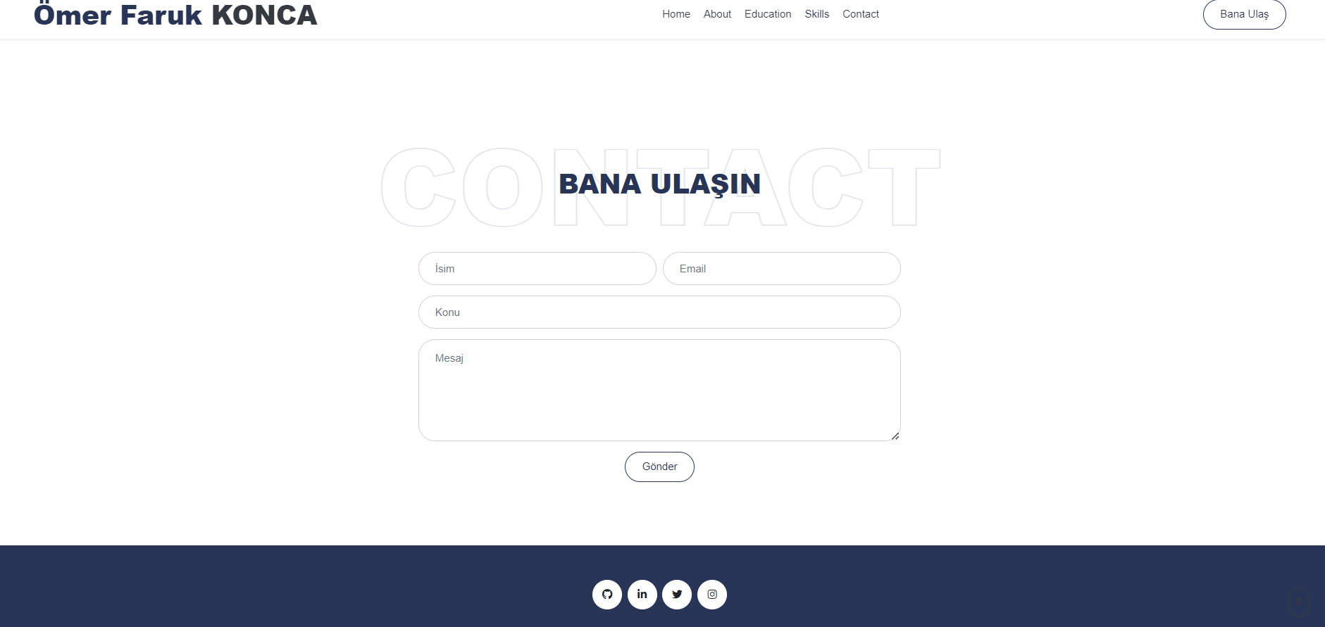 GitHub - omerkonca/omerkonca.github.io: KİŞİSEL WEBSİTEM