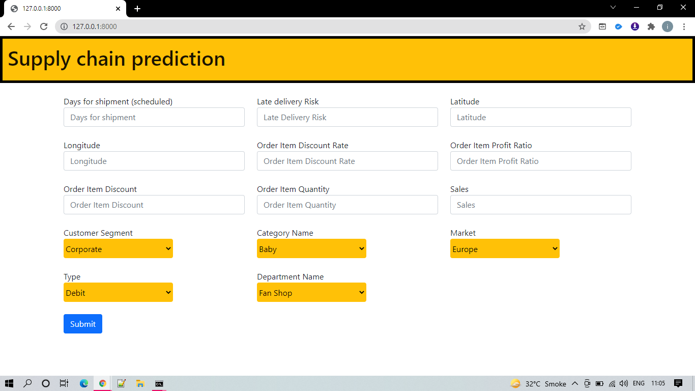 GitHub - reaperresides/Supply-Chain-Prediction: A machine learning model to predict the ...