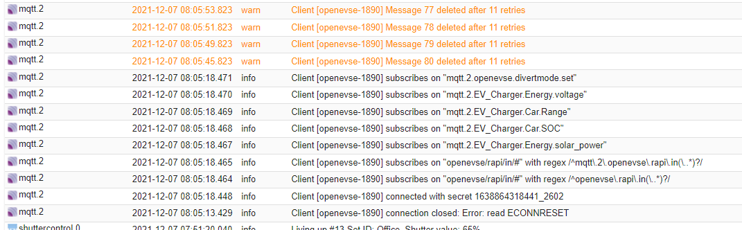 MQTT connection · Issue #286 · OpenEVSE/openevse_esp32_firmware · GitHub