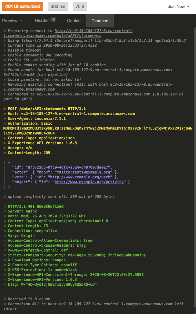 I always get 401 Unauthorized for xAPI response · Issue #1556 · LearningLocker/learninglocker ...