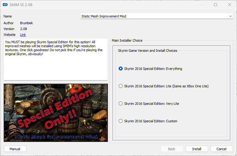 As a modder, I want to use a FOMOD installer to make mod choices · Issue #316 · Nexus-Mods ...