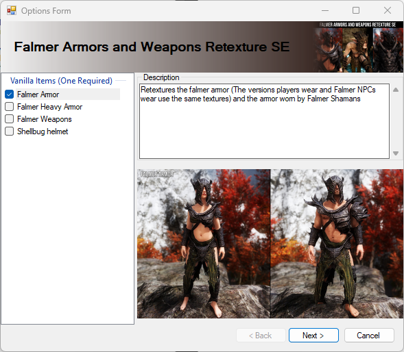 As a modder, I want to use a FOMOD installer to make mod choices · Issue #316 · Nexus-Mods ...