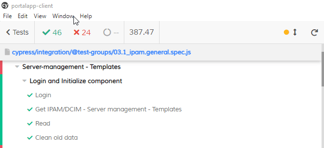 Cannot click item from cypress run navigation menu · Issue #17008 ...