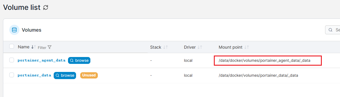 the path of browse button on volume Info page is invaild · Issue #8568 · portainer/portainer ...