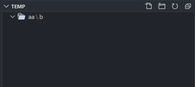 Compact Nested Directory Formatting Does Not Persist After Rename · Issue 95771 · Microsoft