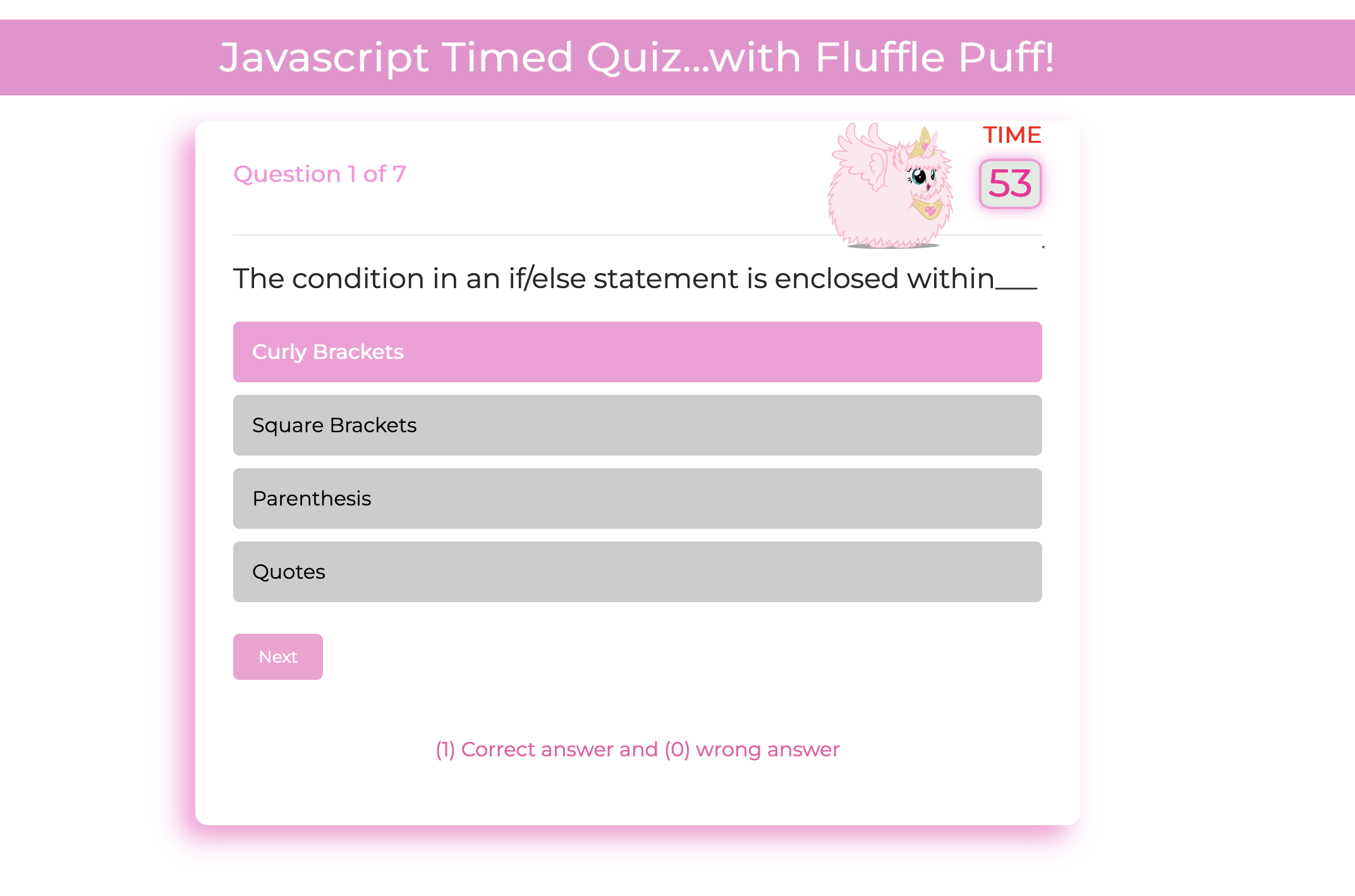 GitHub - mmvrstudio/FlufflePuff_JavascriptQuiz_Challenge