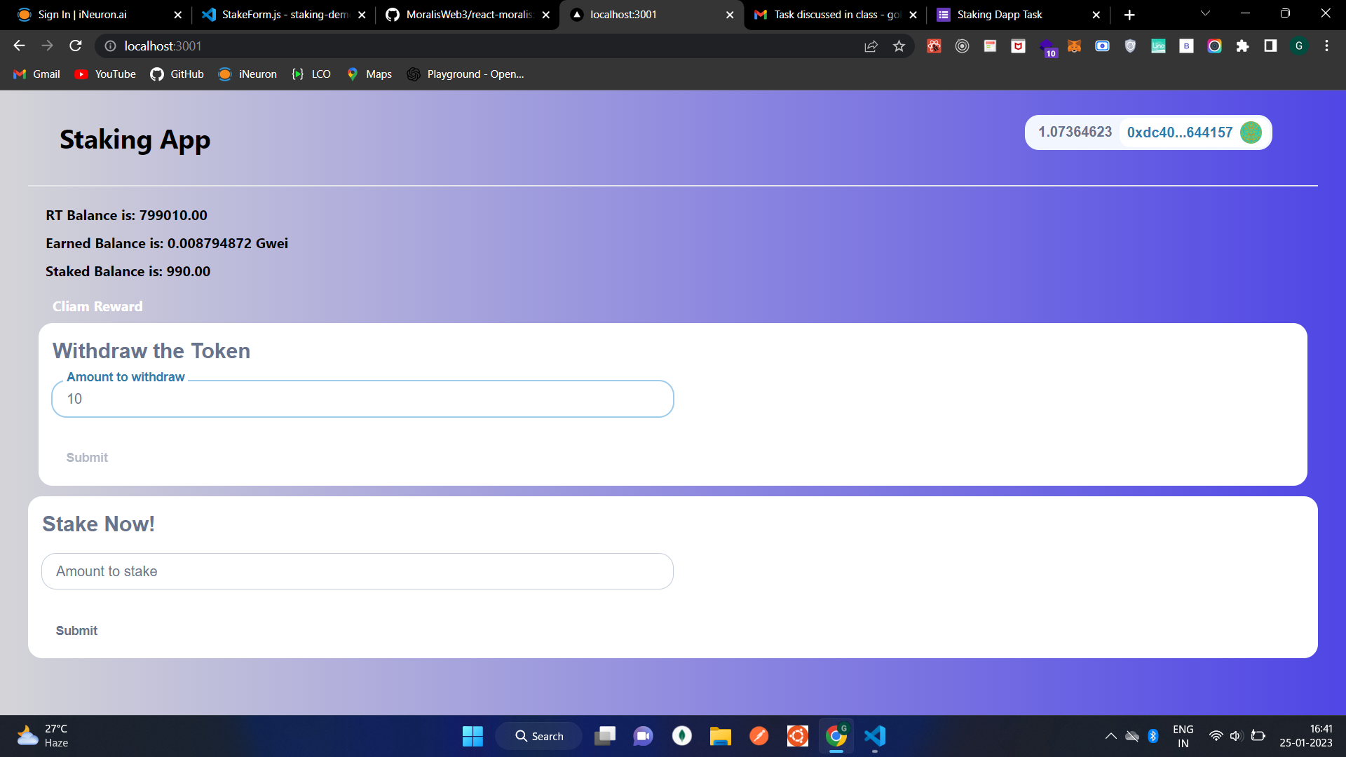 GitHub - gokulstevee/stakingToken