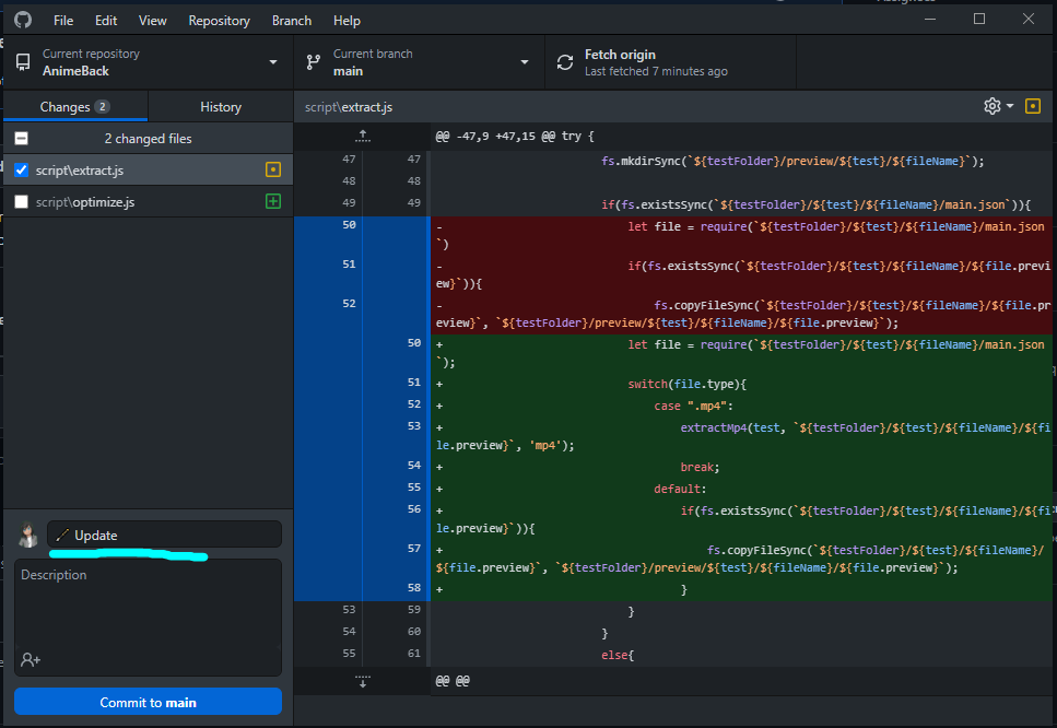 auto commit name · Issue #12424 · desktop/desktop · GitHub