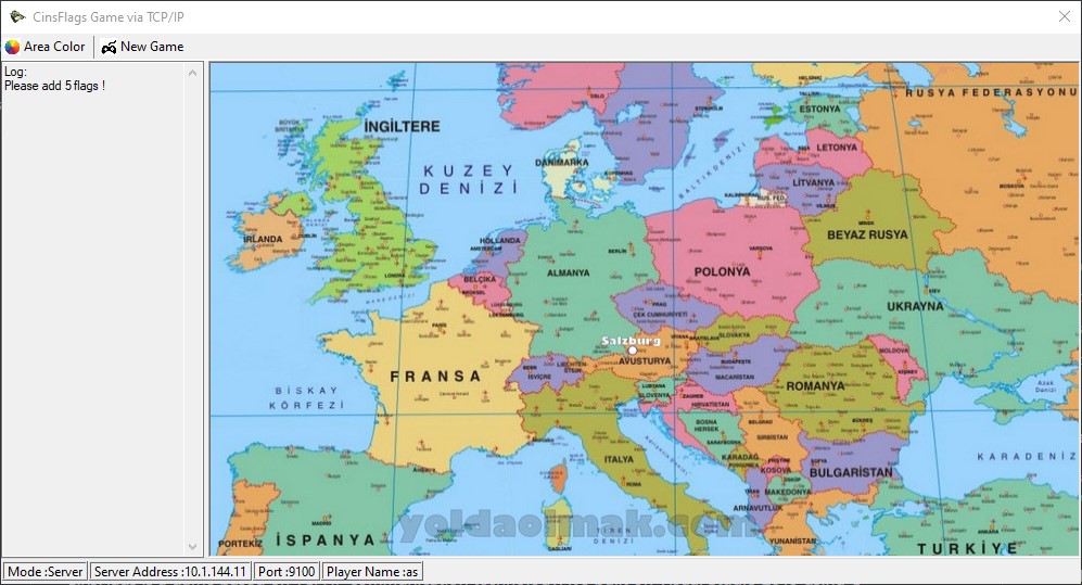 GitHub - denizyasar/Flag-Shooting-Game: TCP/IP based Game in C#