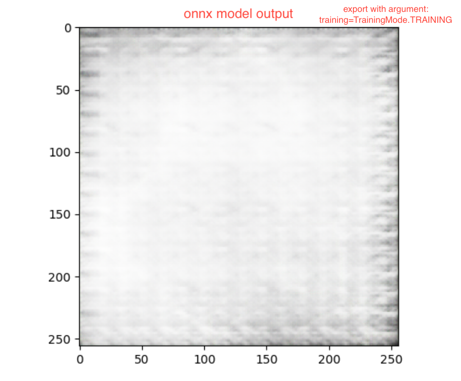exporting the pix2pix model to onnx model, but the inference result by onnx is incorrect · Issue ...