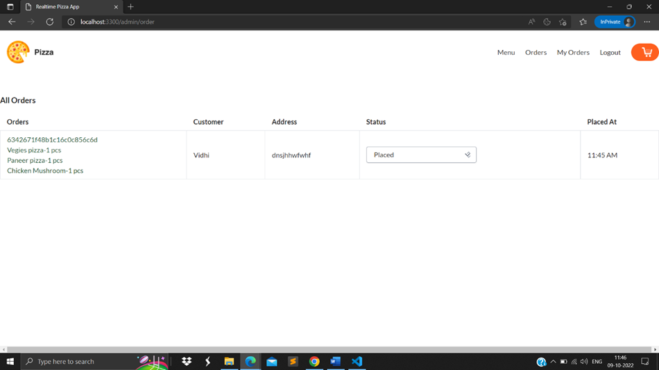 GitHub - Vip2016-0/Pizza_Ordering_Tracking_Application