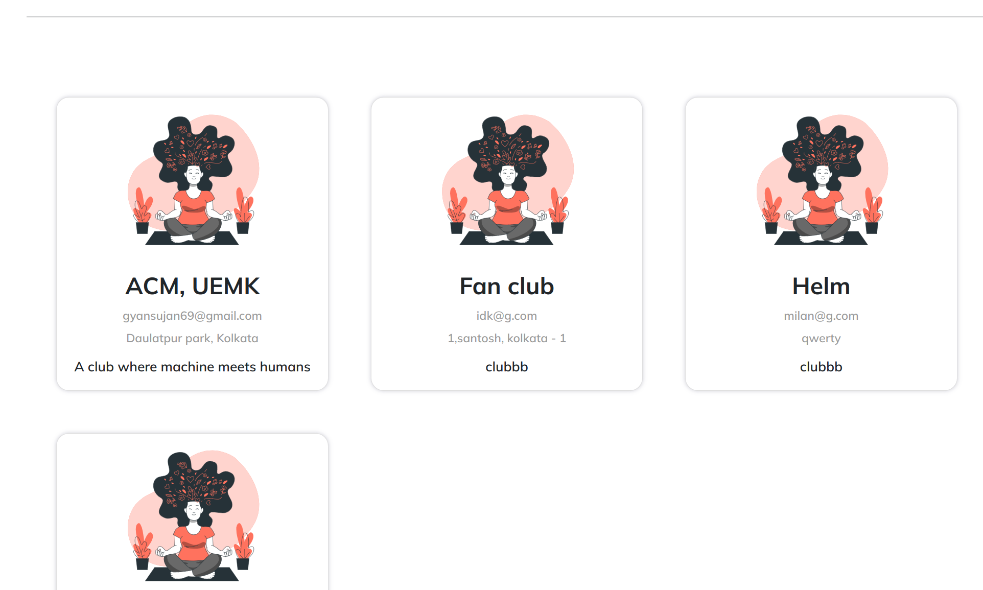 [FEATURE] Clubs card page · Issue #538 · ngoworldcommunity/NGOWorld · GitHub