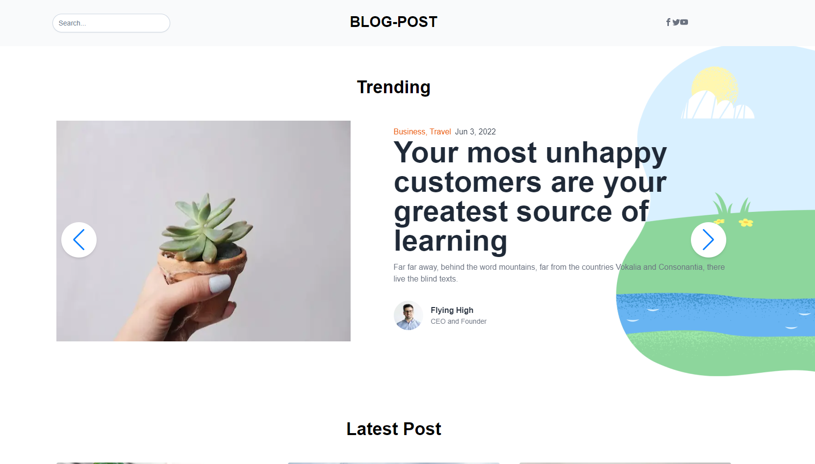 GitHub - fawasam/blogpost_ui