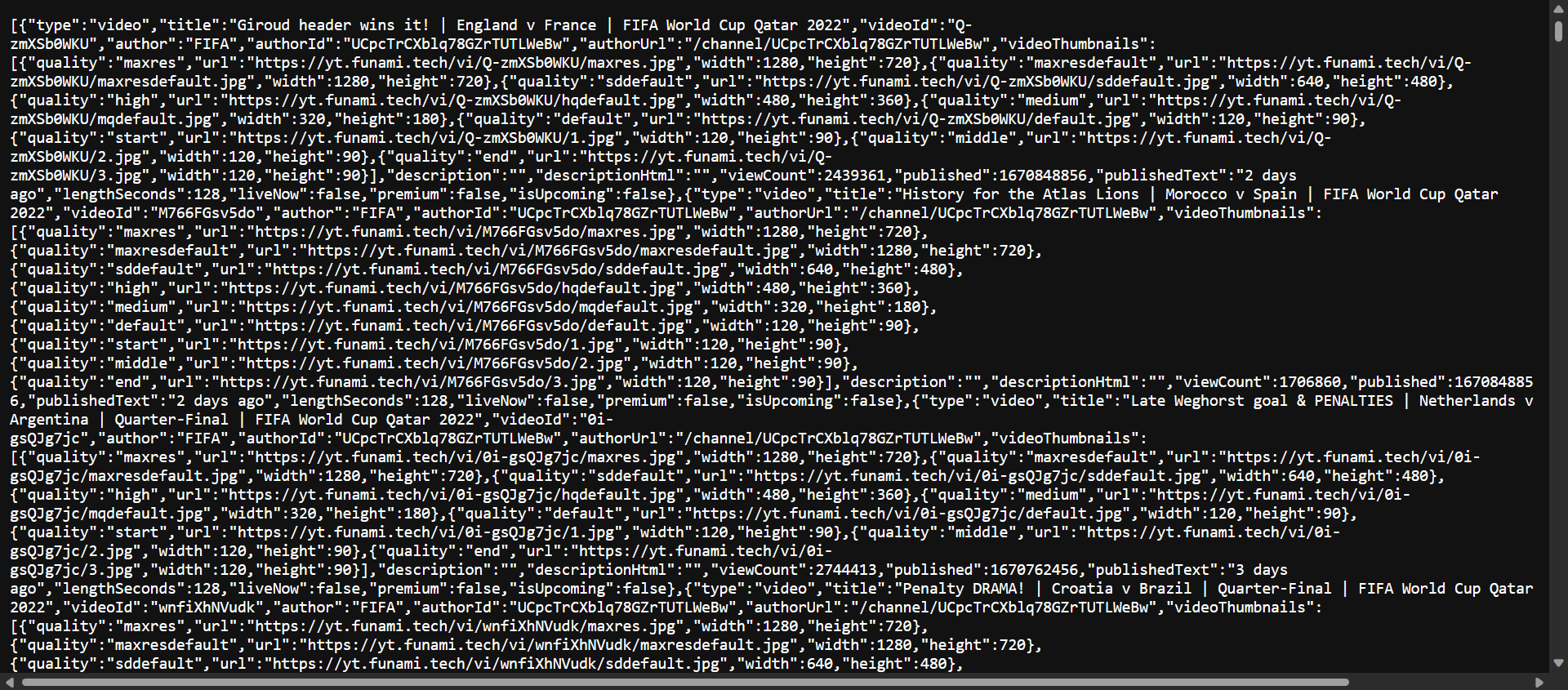 [Bug] Trending videos endpoint doesn't give results according to type of region · Issue #3497 ...