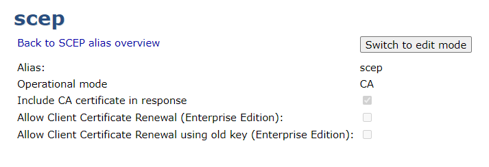 EJBCA Community - SCEP and CISCO Devices, problems with CERT STATUS ...