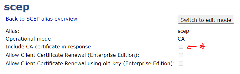 EJBCA Community - SCEP and CISCO Devices, problems with CERT STATUS ...