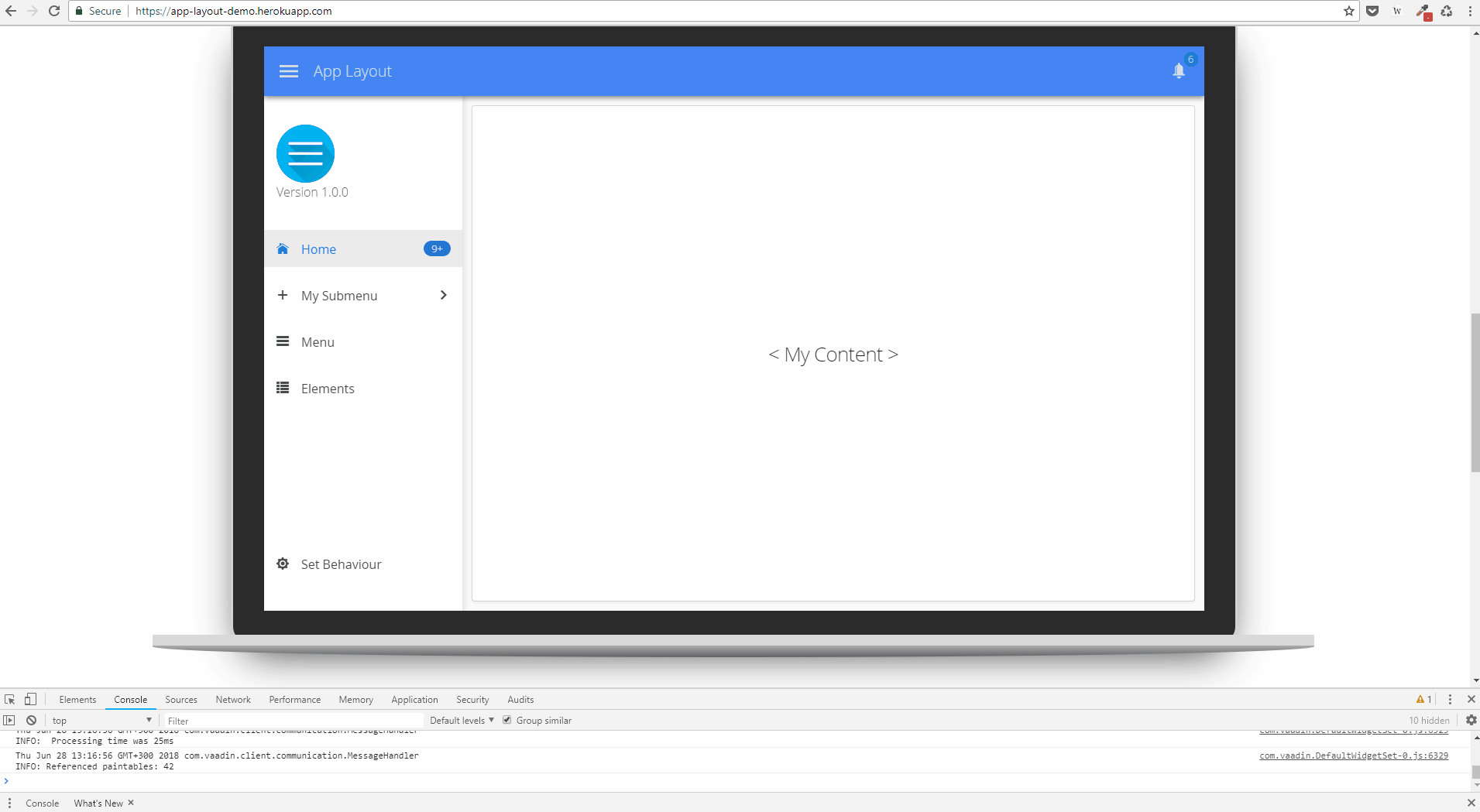 Programaticaly closing side menu do not work properly · Issue #127 · appreciated/vaadin-app ...
