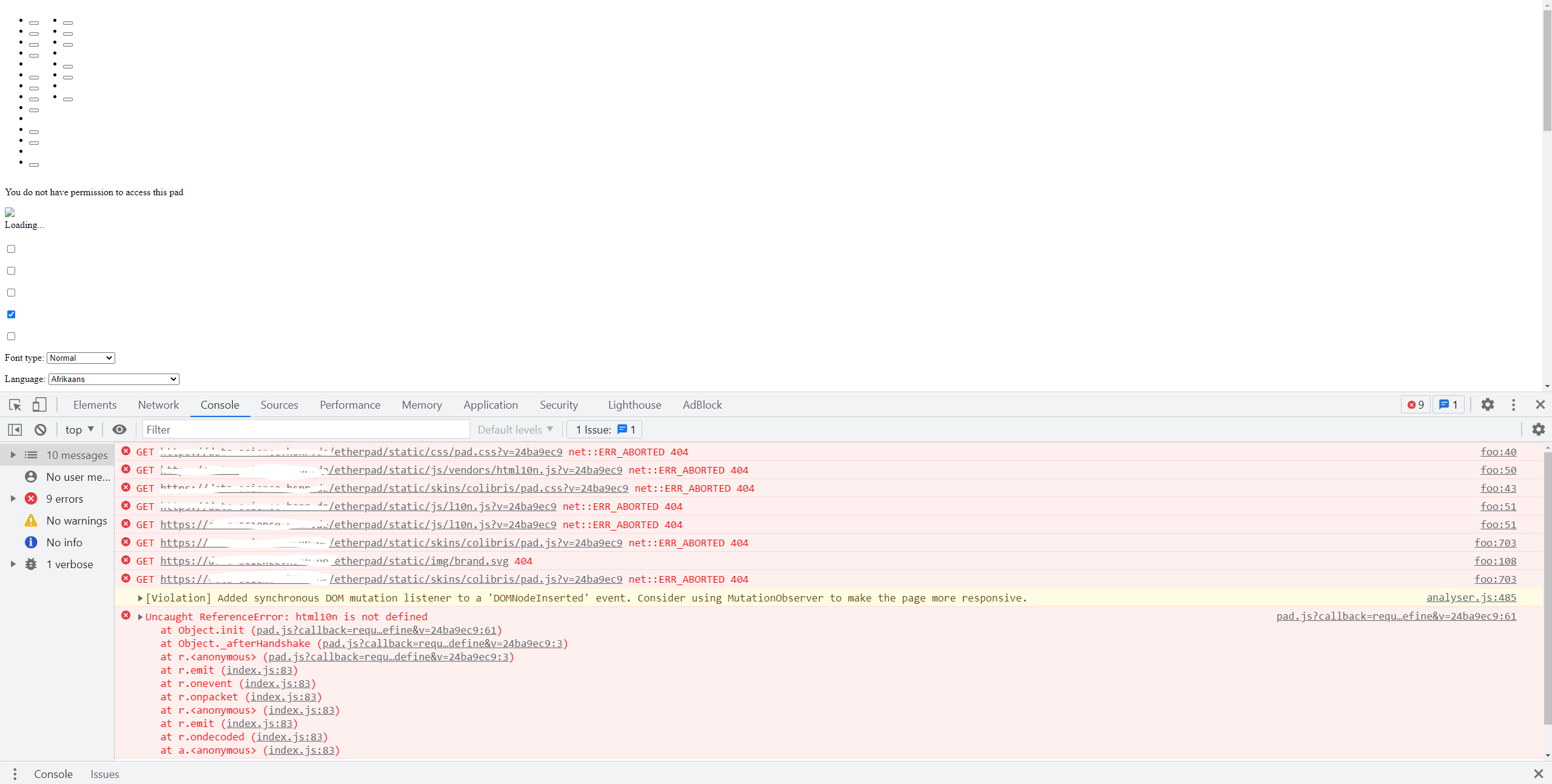 Change the BaseURL of the Node Application · Issue #5134 · ether/etherpad-lite · GitHub