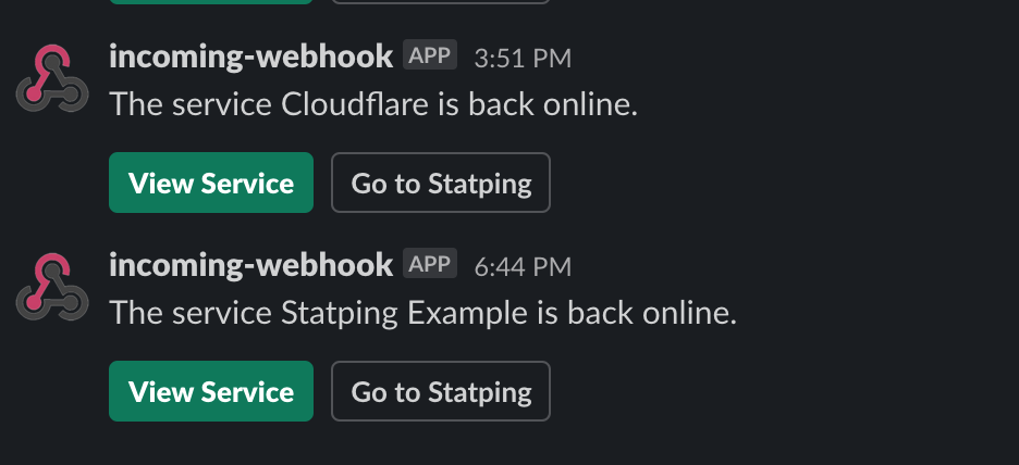 Slack Outgoing Request Data Ignored in v0.90.52 · Issue #671 · statping/statping · GitHub