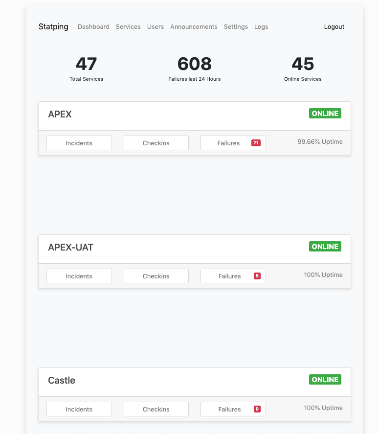 Graphs Broken In V0 90 61 · Issue 767 · Statping Statping · Github