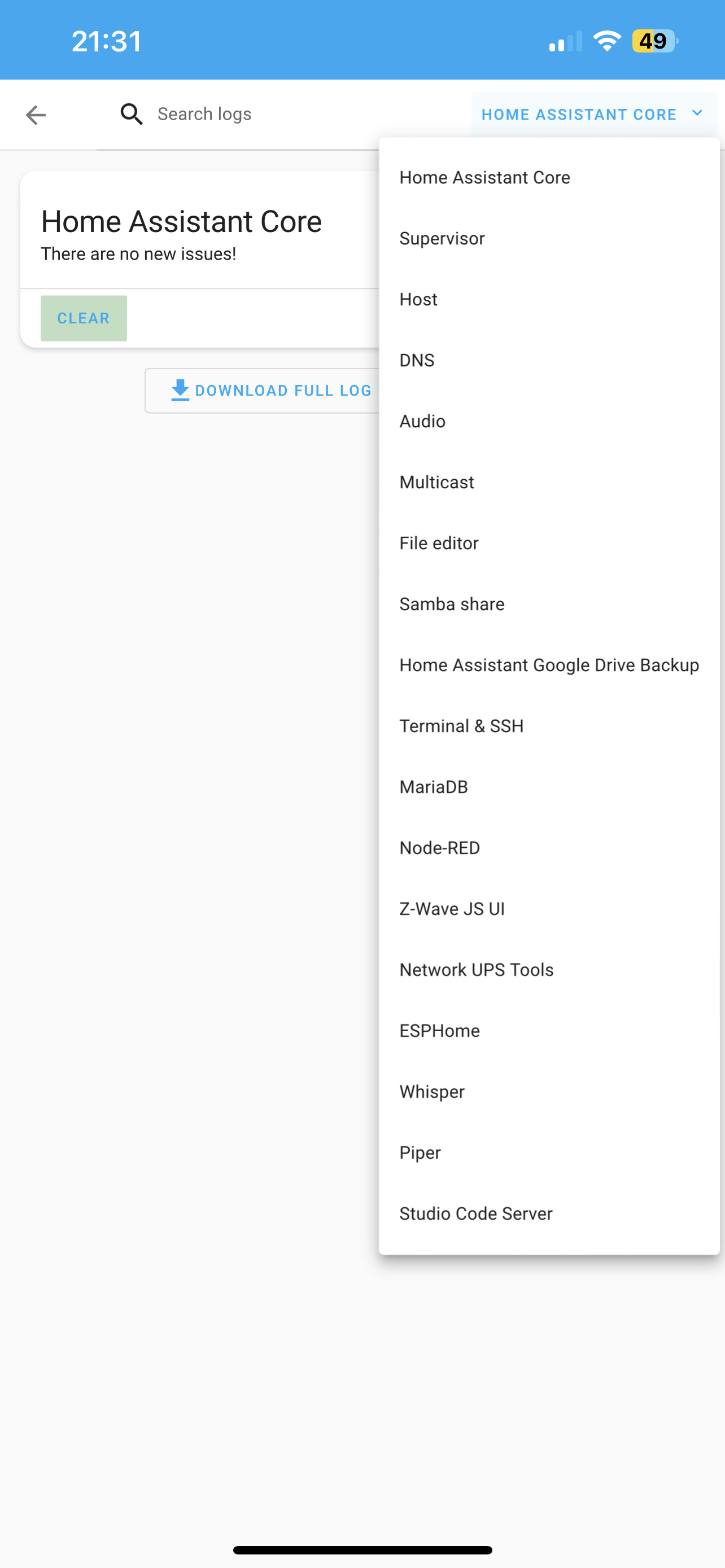 Connection closed to http://supervisor/core · Issue #796 · zachowj/node-red-contrib-home ...
