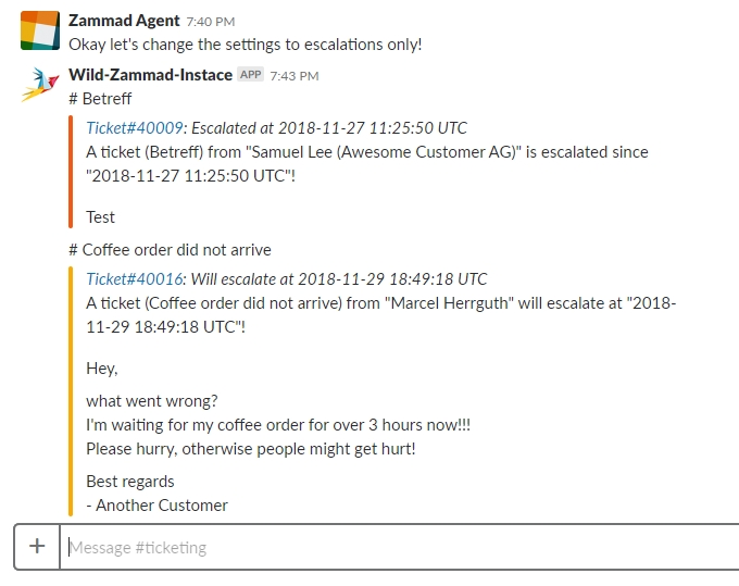 Microsoft Teams For Notifications With Pre Defined Webhook · Issue 3218 · Zammadzammad · Github