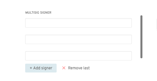 Multisig UI: Signature input fields hidden after 3 · Issue #299 · aragon/client · GitHub