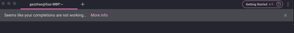 SSH multiple issues, 'completion not working warning', 'warp hangs', 'blocking my internet ...