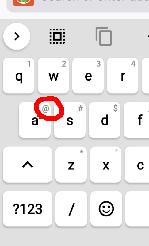 Long-pressing does not select the key as shown on the keyboard · Issue ...
