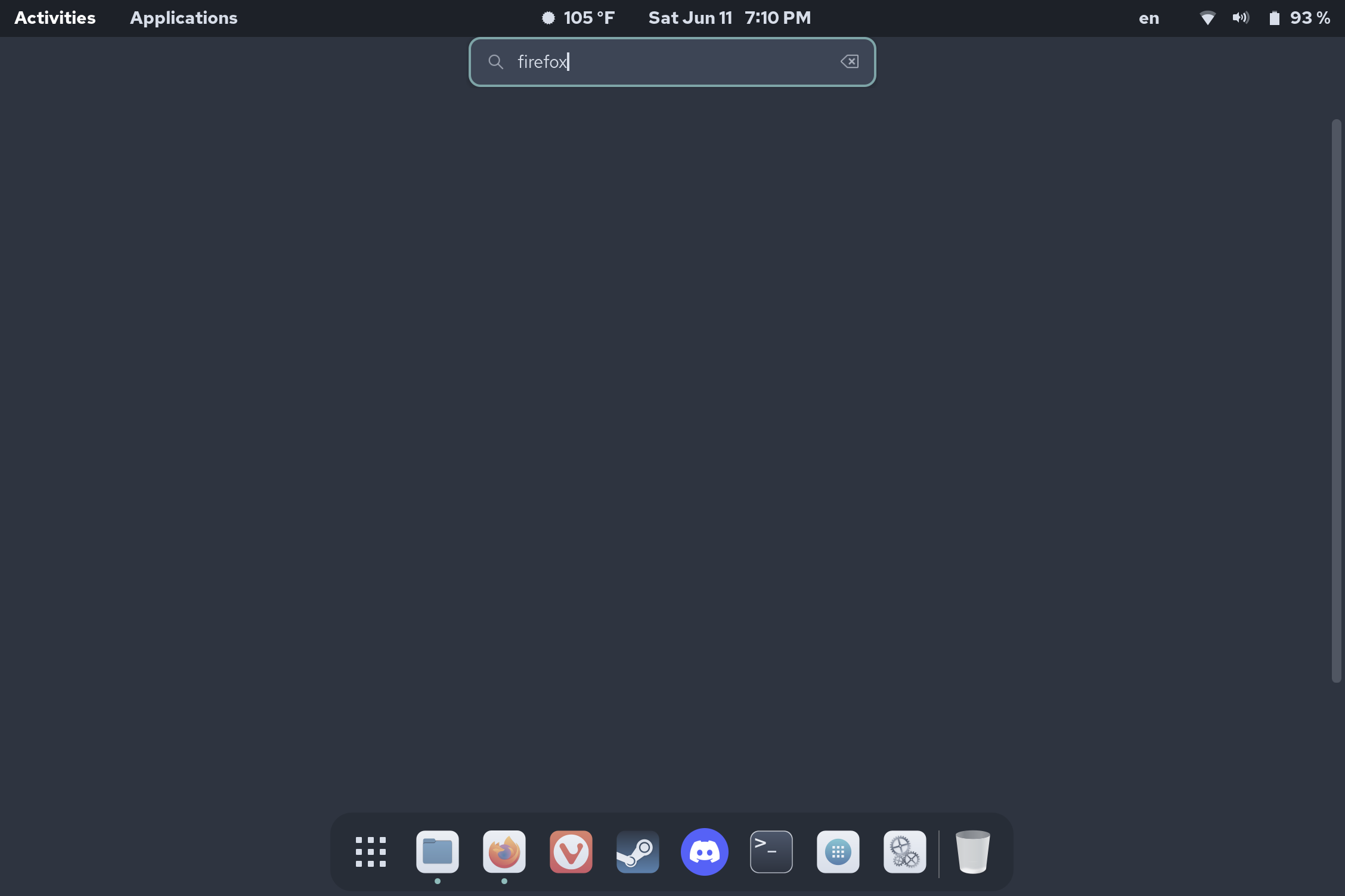[GNOME 42.2] Spacing Issues with App Folders and Search · Issue #211 · EliverLara/Nordic · GitHub