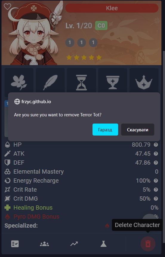 Usage of silly names in character delete confirmation dialogue · Issue #1128 · frzyc/genshin ...