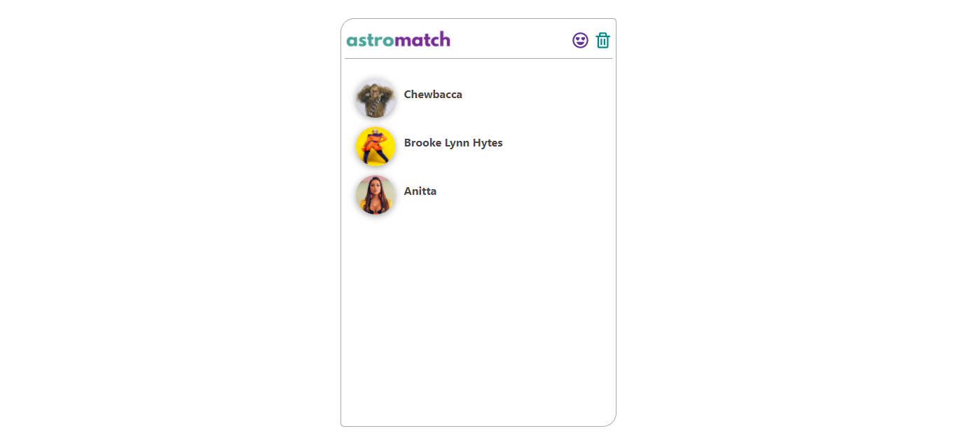 GitHub - Jailsom-Nogueira/Astromatch: MVP clone do Tinder: o Astromatch