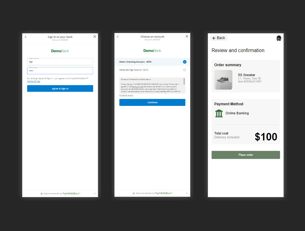 GitHub - Jailsom-Nogueira/PayWithMyBank: Trustly Technical Challenge ...
