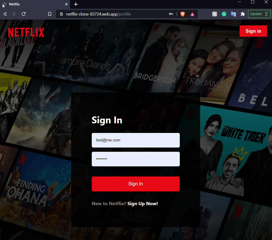 GitHub - NCRadtke00/NetflixApp: Working Netflix clone with payment, check link.