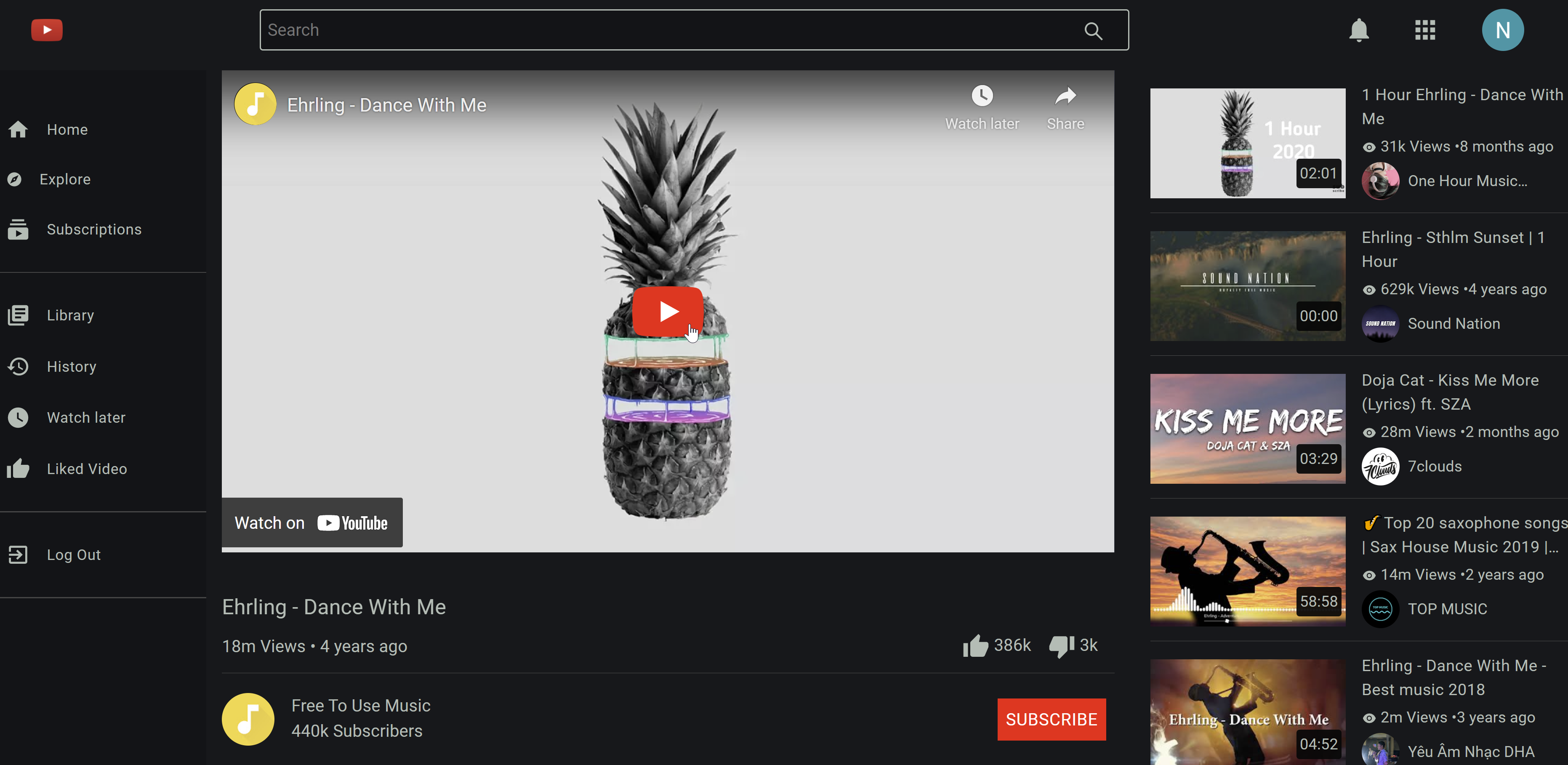GitHub - NCRadtke00/notyoutube: Working youtube clone check link: React ...
