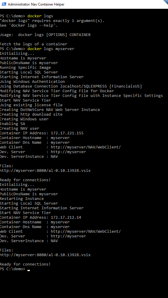 Not able to import objects import-objectstonavcontainer · Issue #75 · microsoft/nav-docker · GitHub