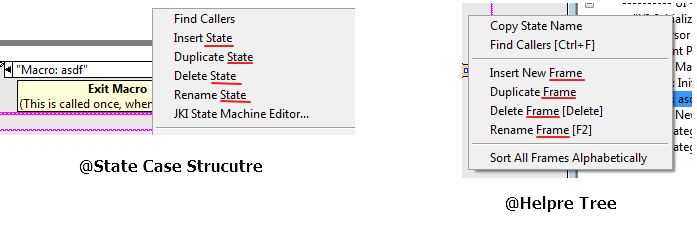 Inconsistent menu names · Issue #40 · JKISoftware/JKI-State-Machine ...