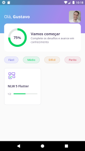 GitHub - Gustavotc/NLW5-Flutter: Next Level Week 5 event offered by Rocktseat. Creating a ...