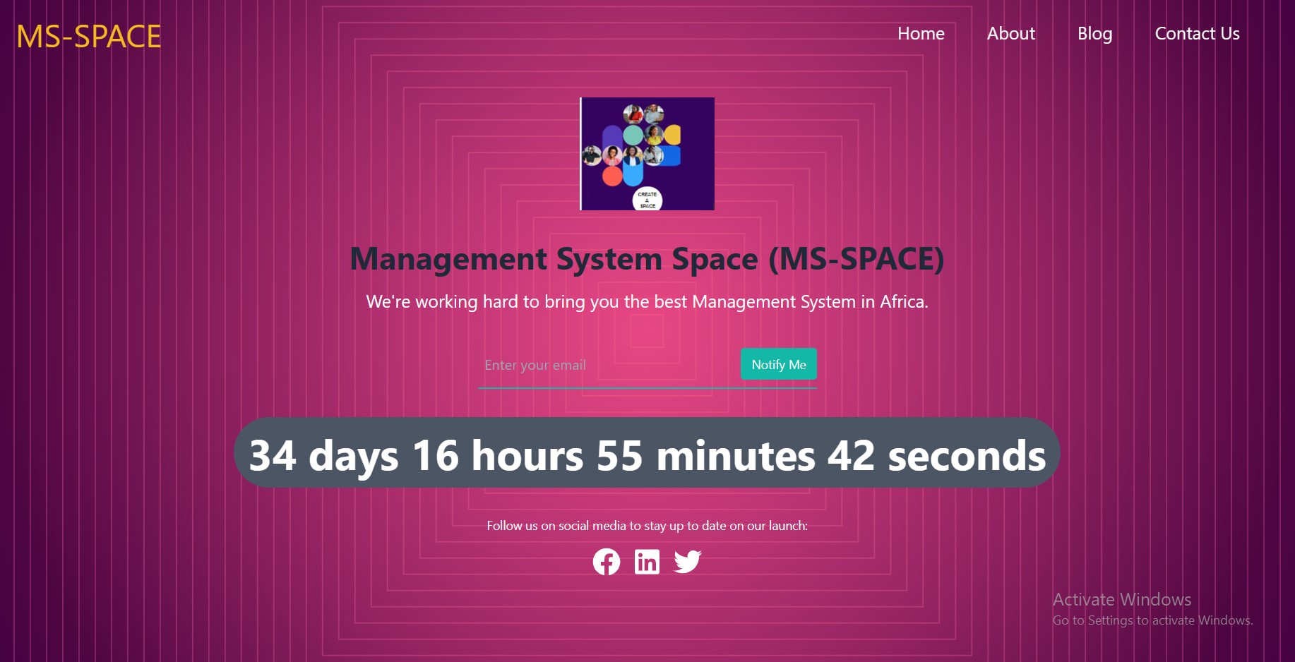 GitHub - viktorzee/ms-space-landing-page