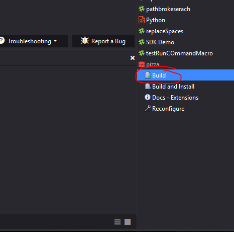 Remove *Projects > New From Temp > Create Komodo Ext* · Issue #3043 · Komodo/KomodoEdit · GitHub